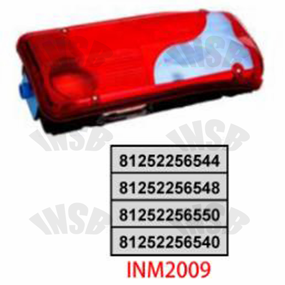 81252256059 81252256060 TAIL LAMP LENS FOR MAN TGA TRUCK PARTS